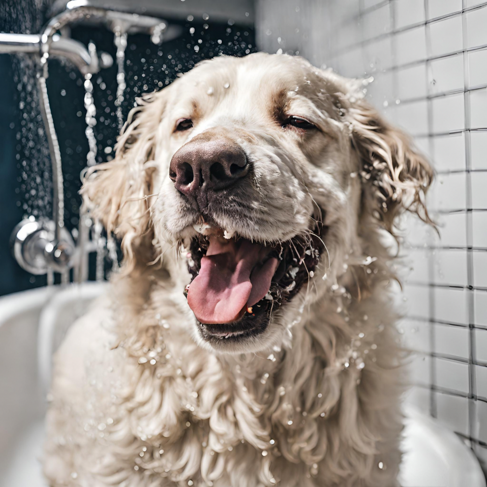 In House Dog Shower – Aylabella Dog Boarding and Daycare